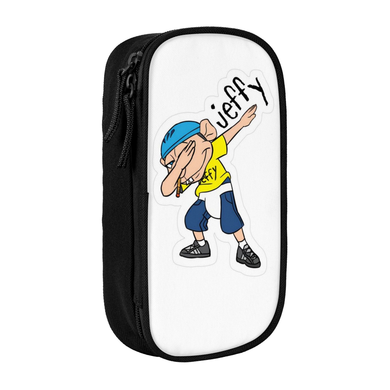Sml Jeffy Pencase Cartoon Pencil Box Makeup Pouch for Office Travel ...