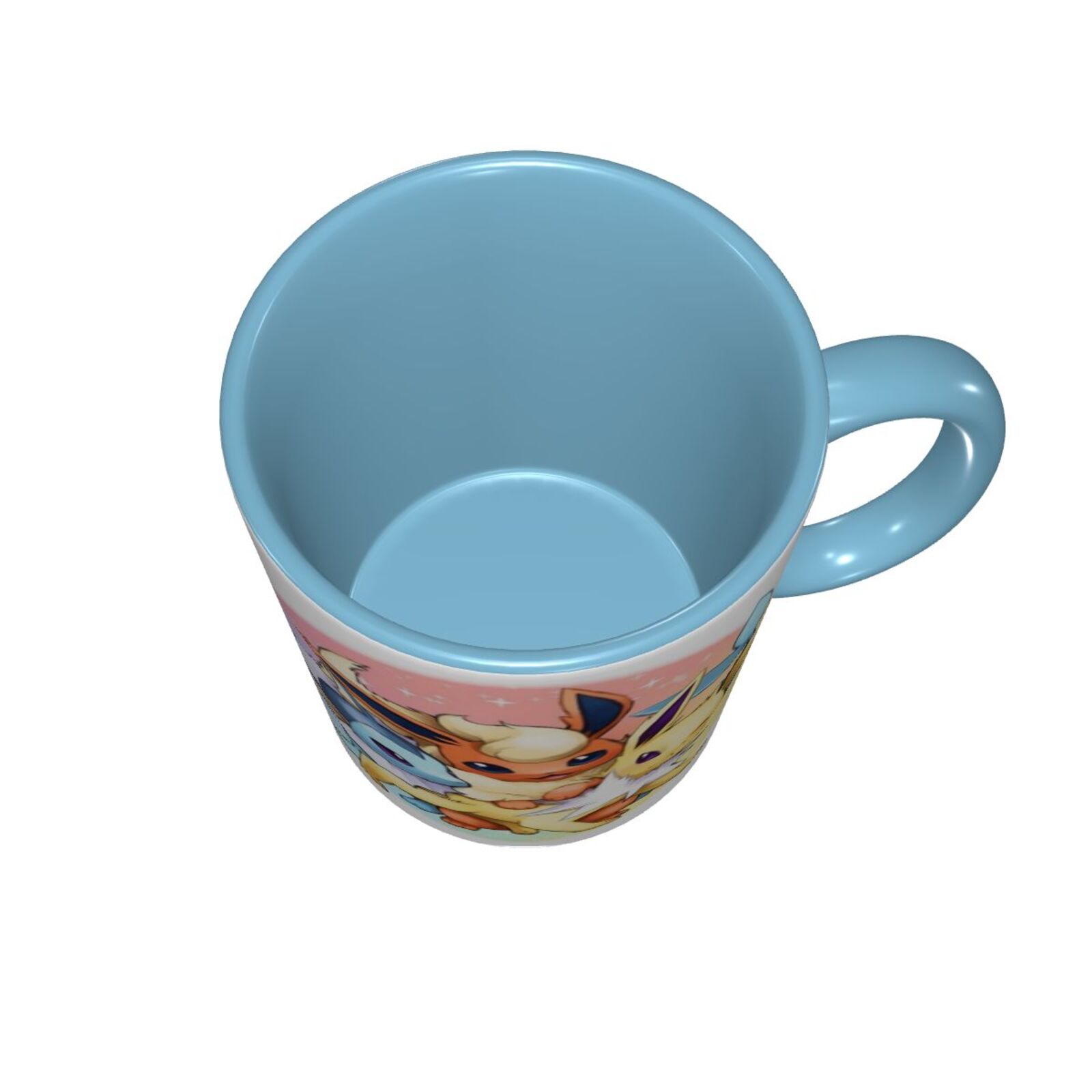 Eevee Ceramic Coffee Mug -Double-Sided Print Ceramic Coffee Cups Coffee ...