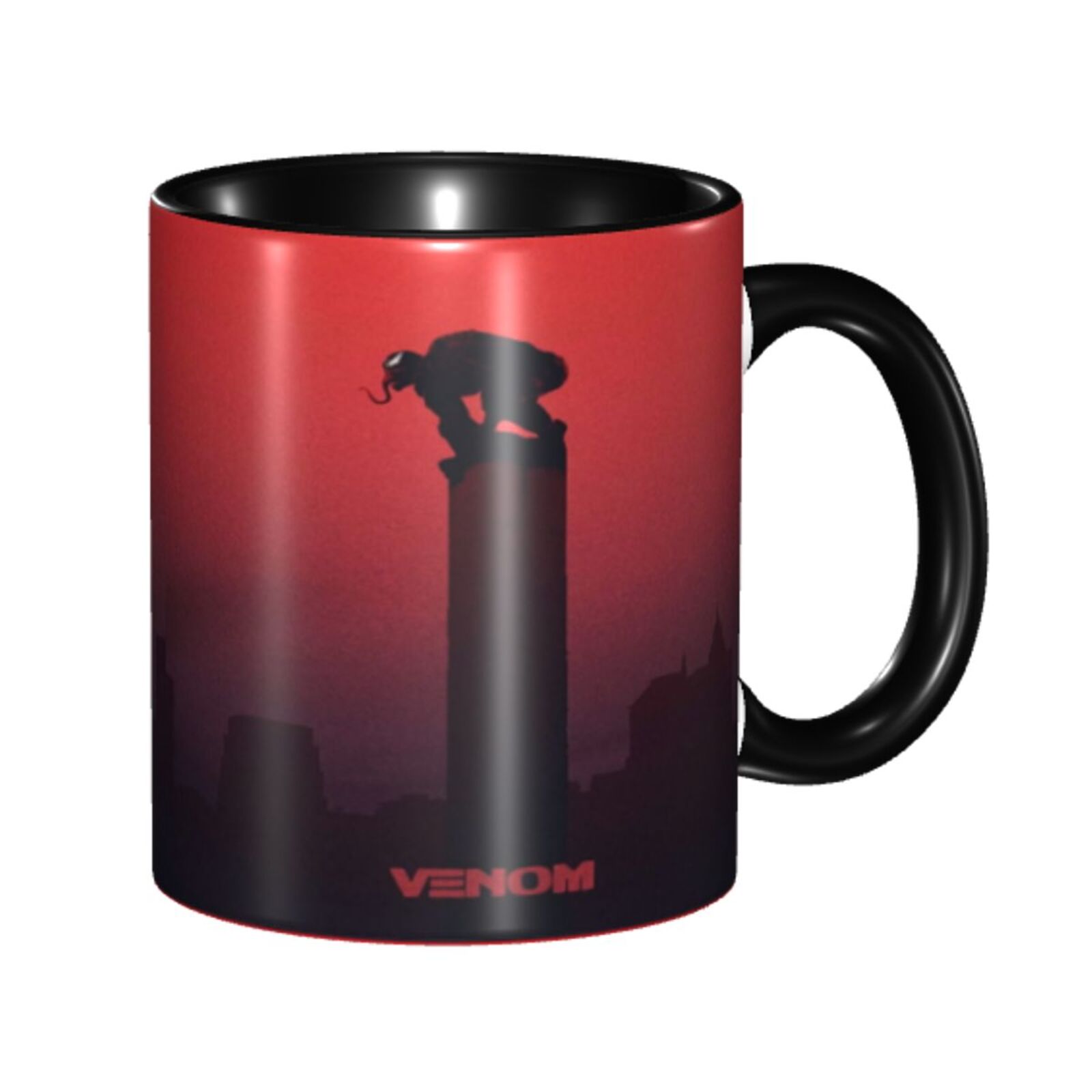 VENOM Mug Cartoon Coffee Ceramic Anime Cup with Handle for Home Office ...