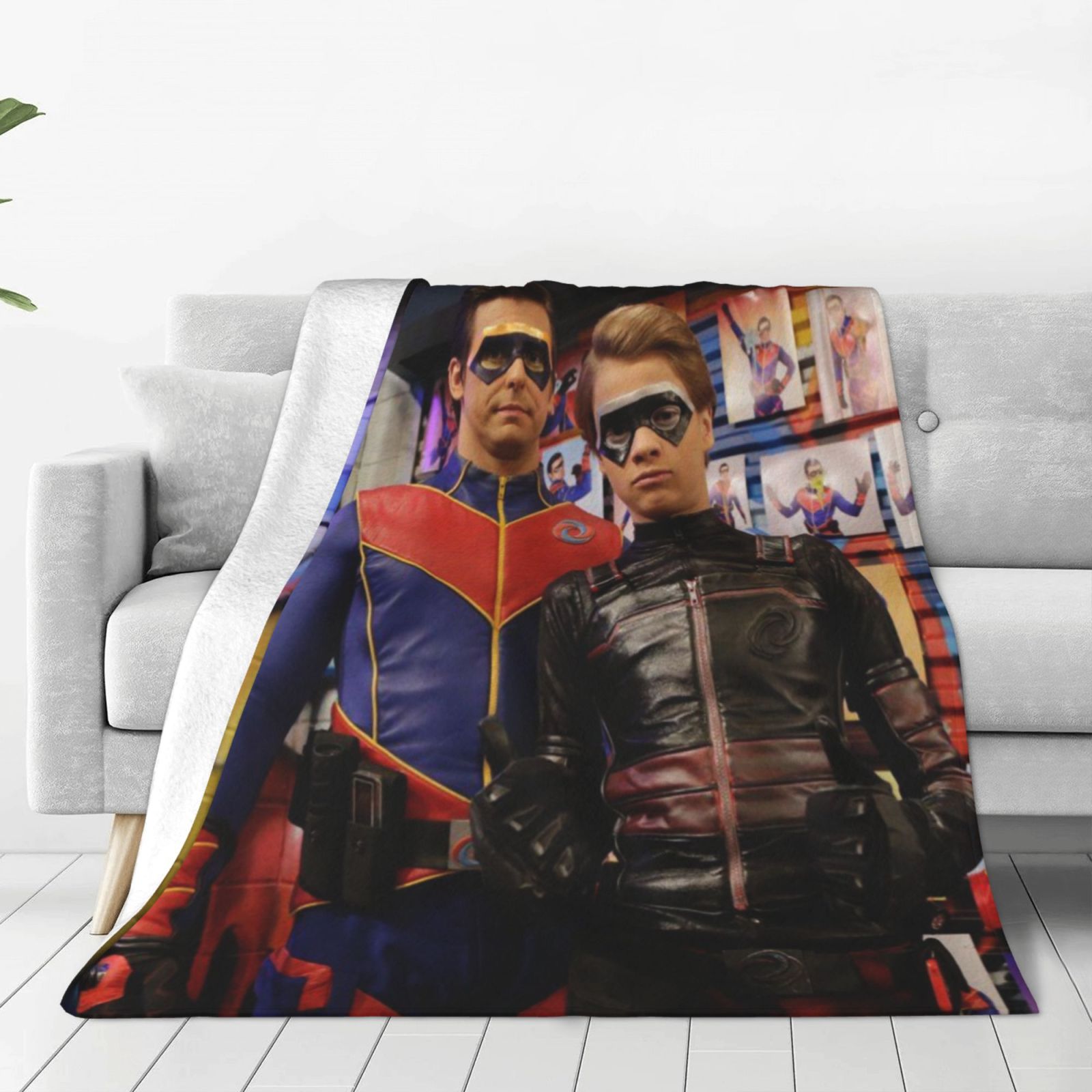 Henry Danger Blanket Anime Air-conditioning Quilt for Bed Sofa Camping ...
