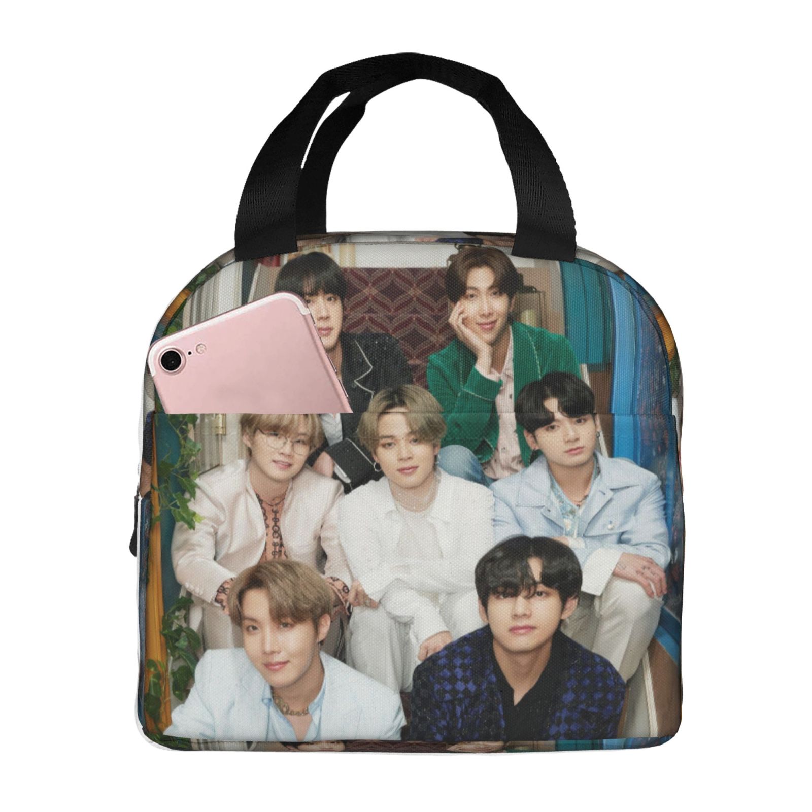 BTS Lunch Bag BTS Merch Lunch Box Bento Bag for Work Trips for ARMY ...