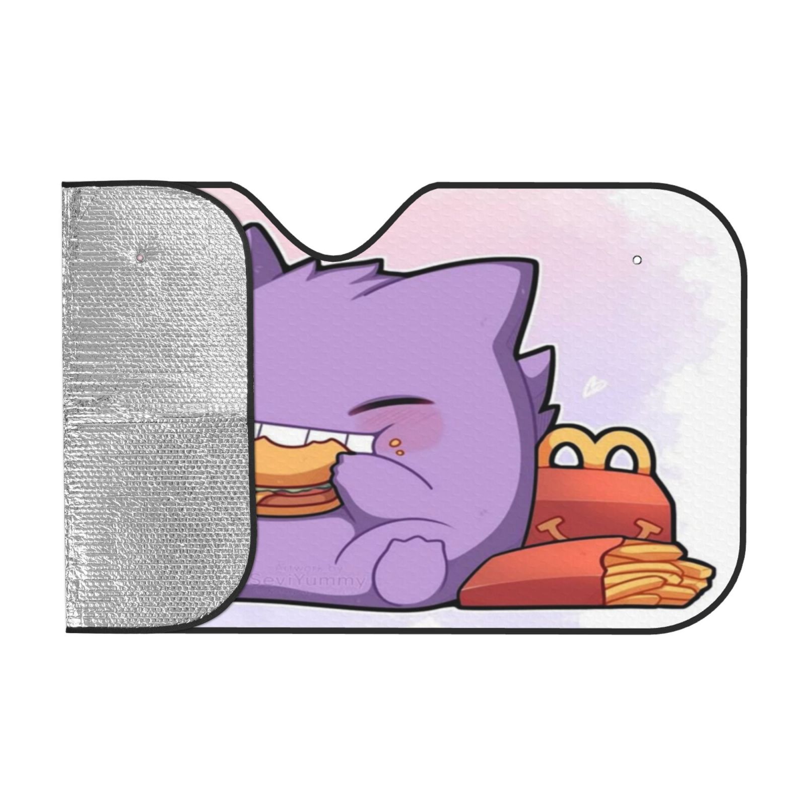 Gengar Car Windshield Sun Shade Sunshade for Car Window Car Sun Shade ...