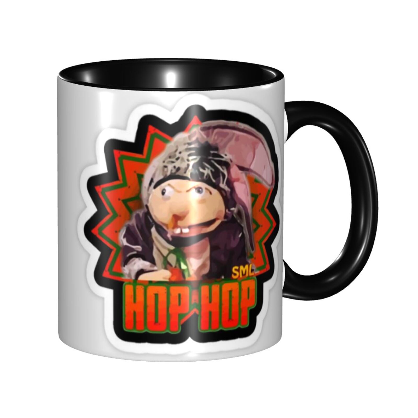 Sml Jeffy Mug Coffee Ceramic Colourful Cup Cartoon Funny Cup with ...