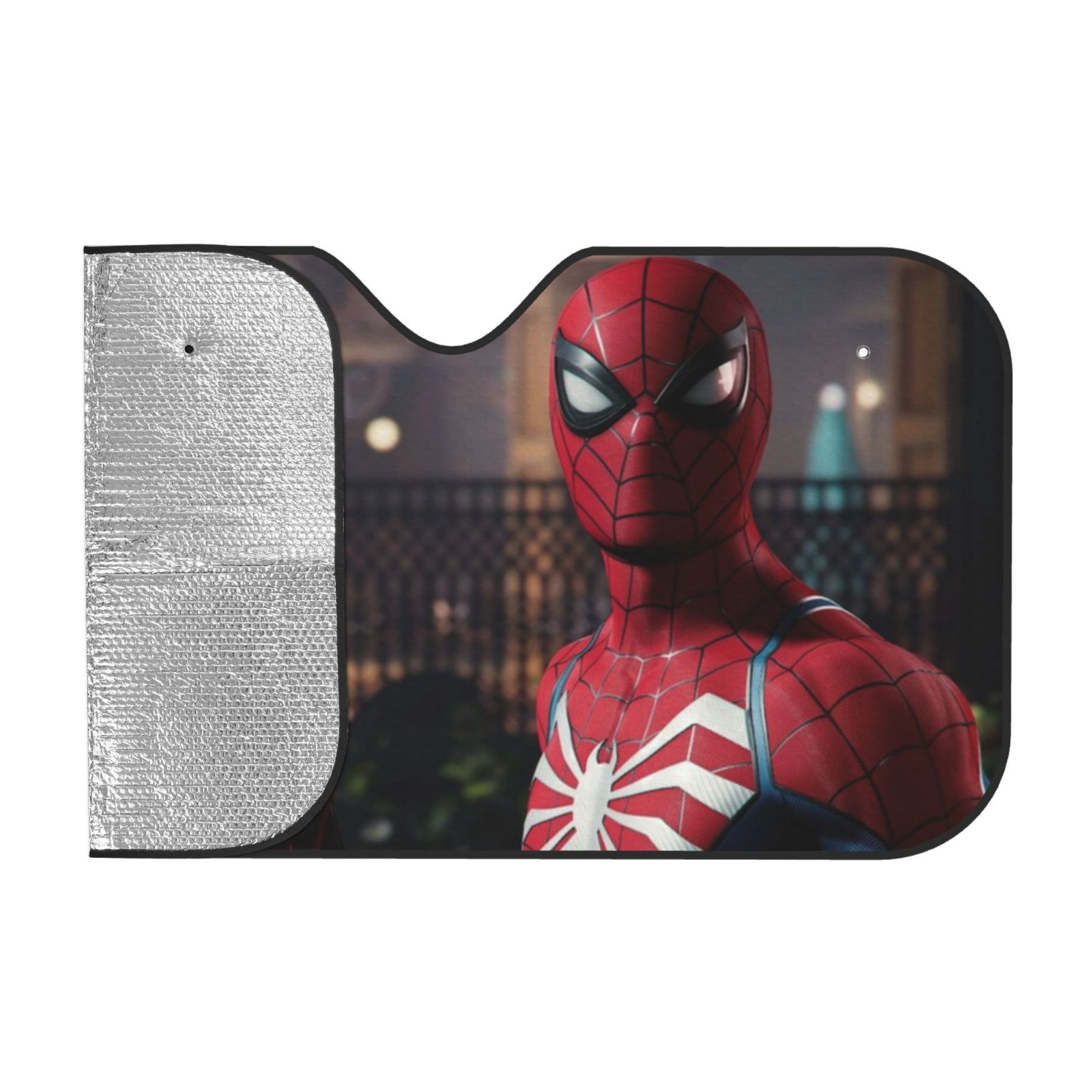 Spider-Man Car Windshield Sun Shade, Universal Fit Most Cars, SUVs, Car ...
