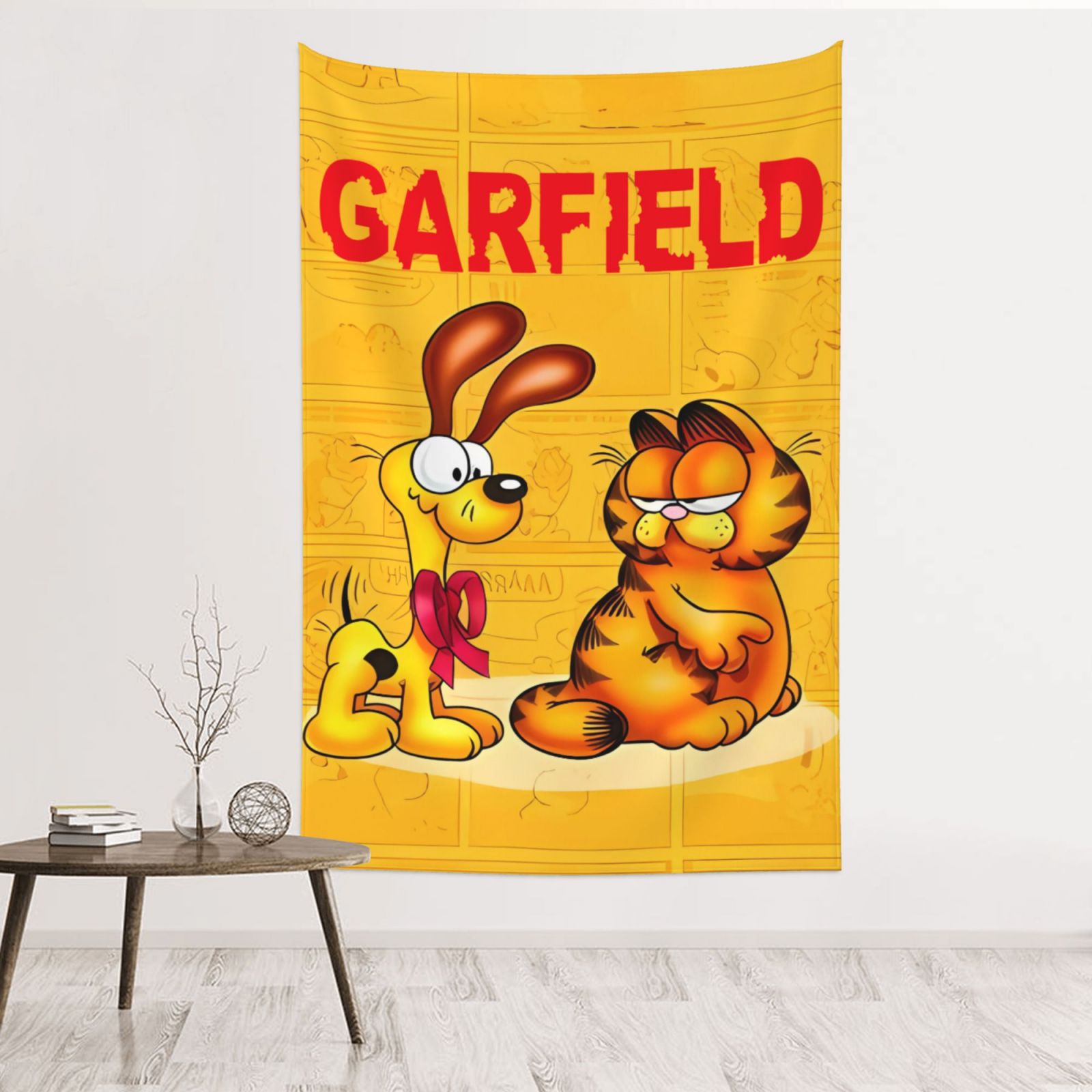 Garfield Tapestry Wall Hanging Window Design for Bedroom College Dorm ...