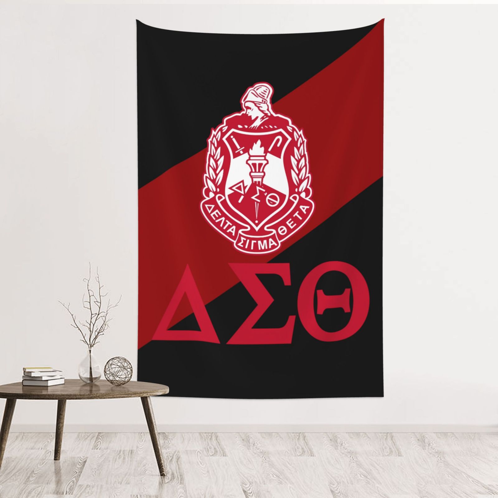 Delta Sigma Theta Tapestry Flag Print Wall Hanging 3d Printed Art ...
